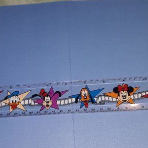 Disney | Other | Disney Ruler W Mickey Mouse Minnie Donald Duck Daffy ...